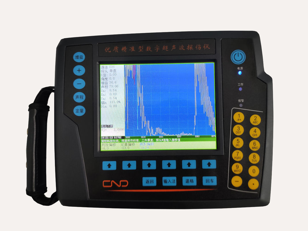 USB Ultrasonic Testing Flaw Detection 0-120dB 5.7 Inch Color LCD