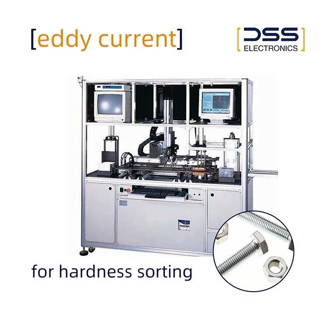 Double Channel Eddy Current Sorter Steel Hardness Automatic Sorting Machine