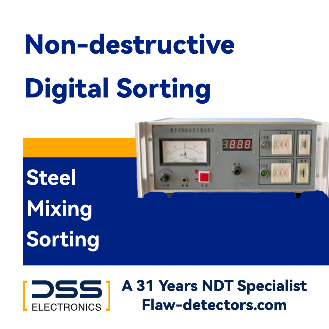 Digital NDT Sorter for Steel Hardness, Material & Crack Detection